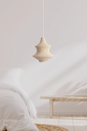Hamimi Design Saint I Crochet Pendant Lamp in Soft White – JONES + CO